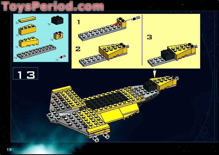 LEGO 10026 Naboo Starfighter - Ultimate Collector Series UCS ...