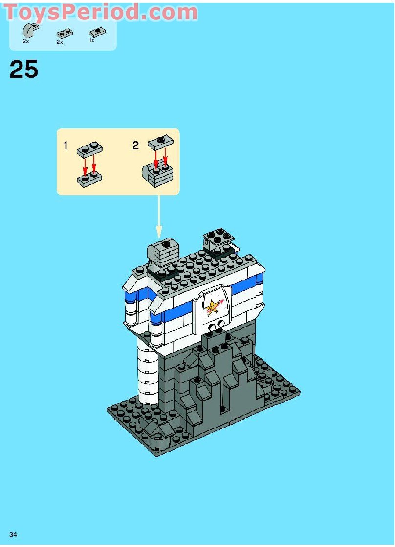 LEGO 10191 Star Justice Instructions and Parts List