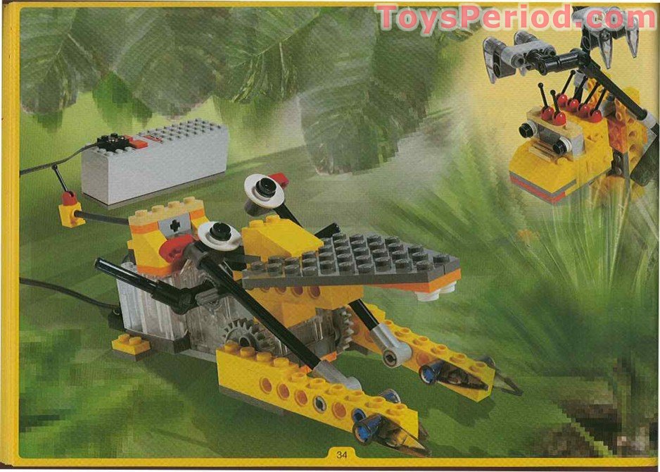 LEGO 4094 Motor Movers Instructions and Parts List