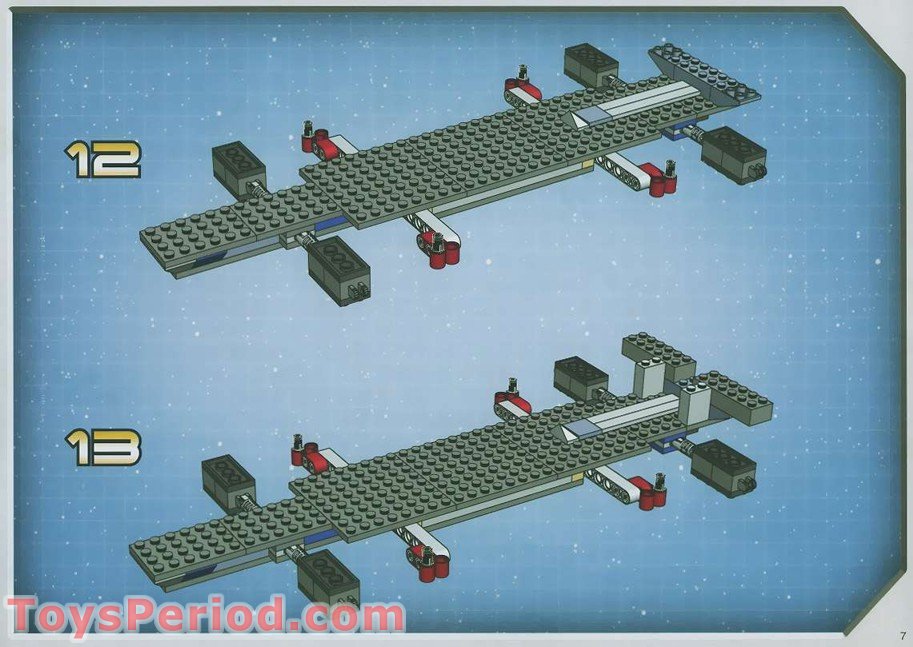 LEGO 4482 AT-TE Instructions and Parts List
