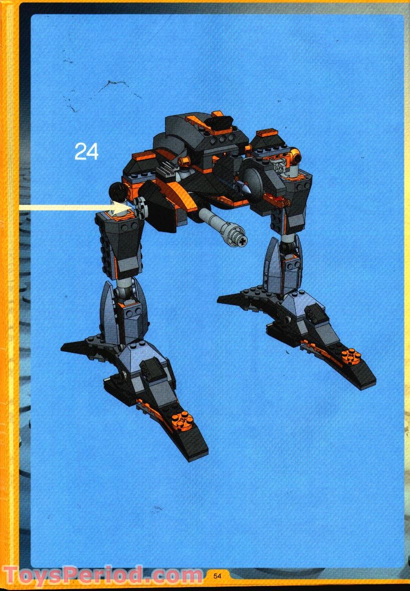 LEGO 4508 Titan Xp Instructions and Parts List