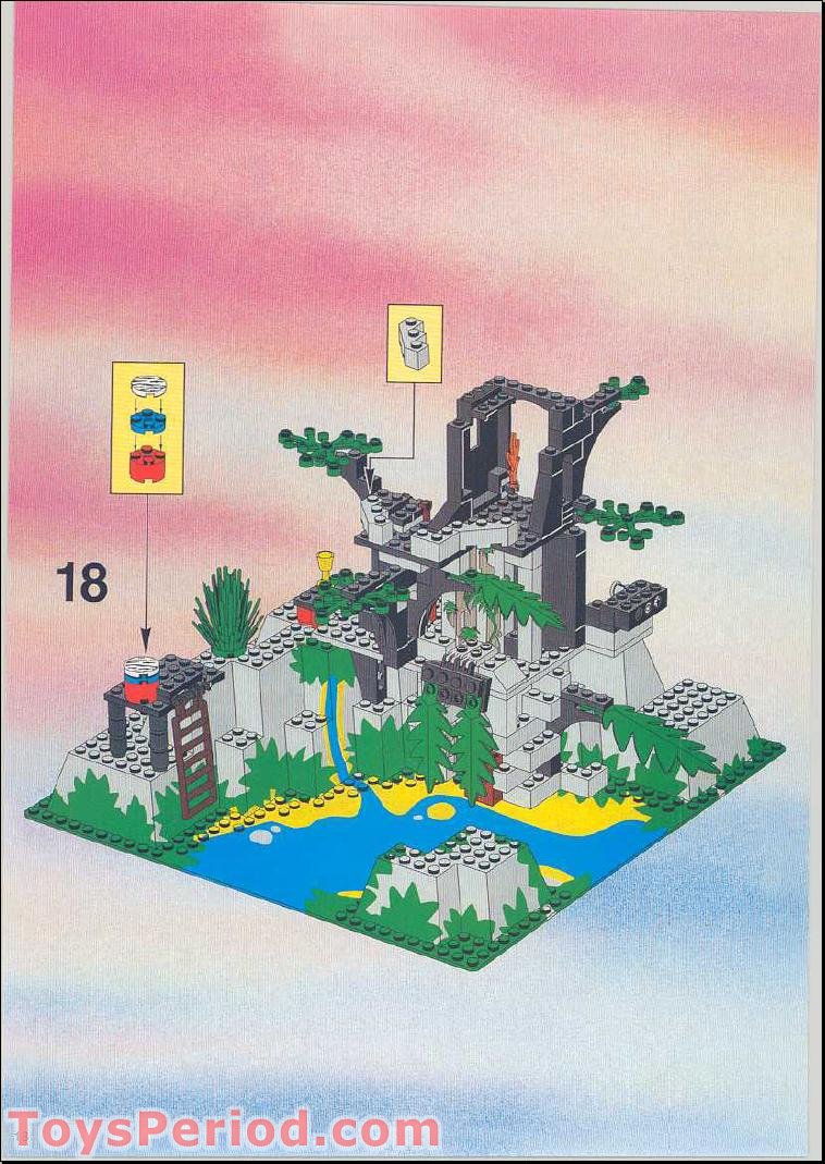 LEGO 6292 Enchanted Island Instructions and Parts List