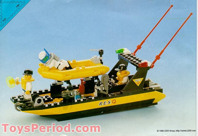 LEGO 6451 River Response Instructions and Parts List