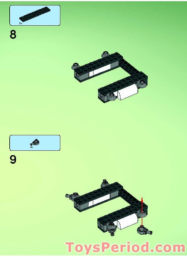 LEGO 7649 MT-201 Ultra-Drill Walker Instructions and Parts List
