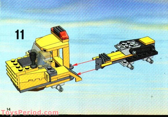 LEGO 7243 Construction Site Instructions and Parts List
