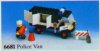 LEGO 6681 Police Van Instructions and Parts List