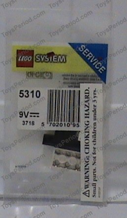 LEGO 5310 Lighting Brick Set Parts List