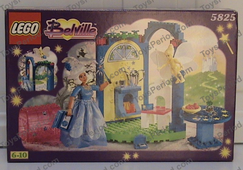 LEGO 5825 The Fairy Queen's Magical House Instructions and Parts List
