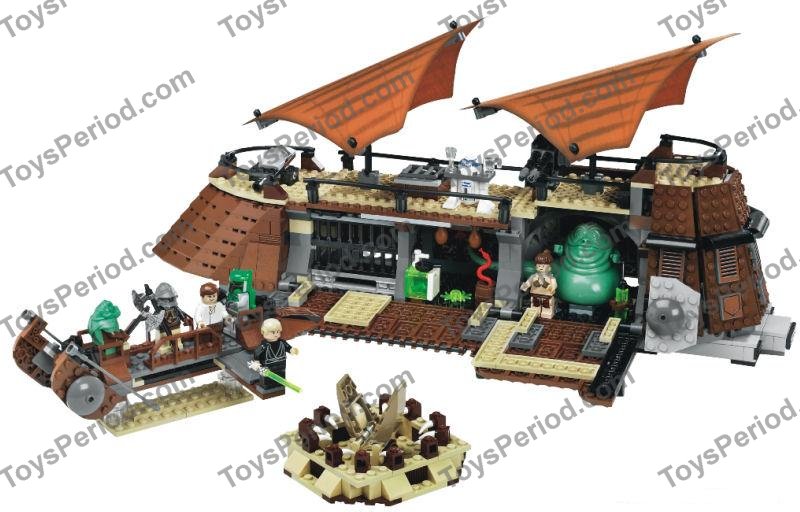 LEGO 6210 Jabba's Sail Barge Instructions and Parts List