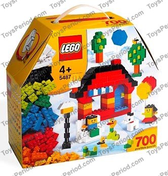 LEGO 5487 Fun with LEGO Bricks Set Parts List