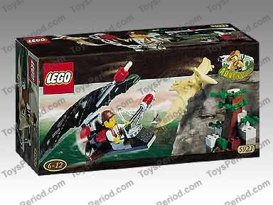 LEGO 5921 Research Glider Instructions and Parts List