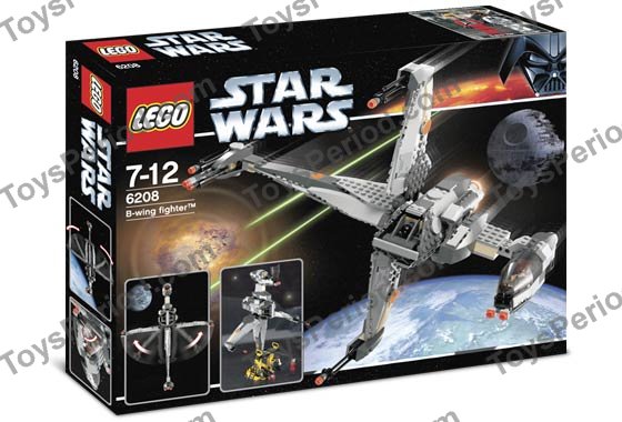 LEGO 6208 B-Wing Fighter Instructions and Parts List