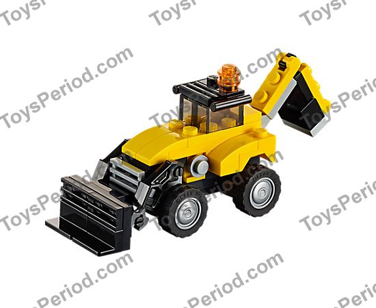 LEGO 31041 Construction Vehicles Set Parts List