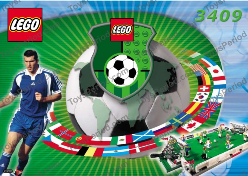 LEGO 3409-1 Championship Challenge Instructions and Parts List