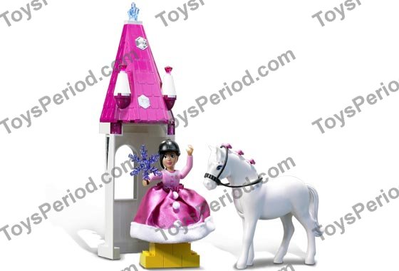 LEGO 7581 Winter Royal Stables Instructions and Parts List