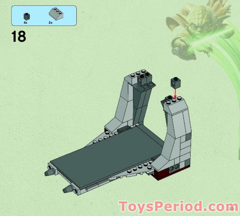 LEGO 75017 Duel on Geonosis Instructions and Parts List