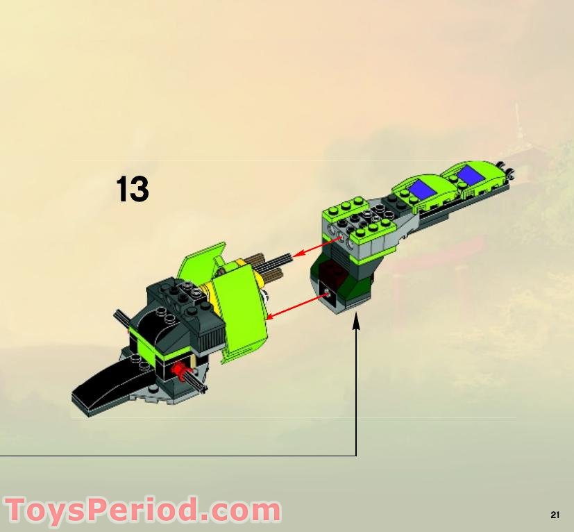 LEGO 9443 Rattlecopter Instructions and Parts List