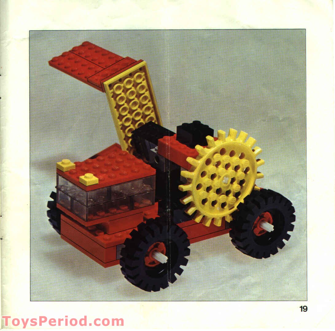 LEGO 810-3 Gear Truck Set Instructions and Parts List