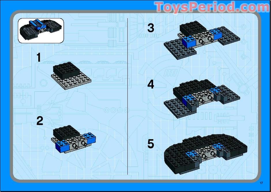 LEGO 10131 TIE Collection Instructions and Parts List