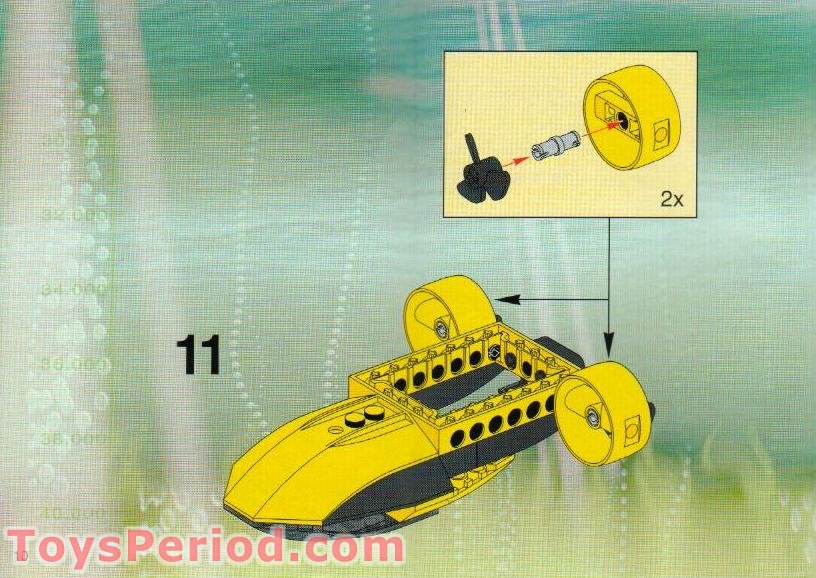 LEGO 4792 Alpha Team Navigator and Rov Instructions and Parts List