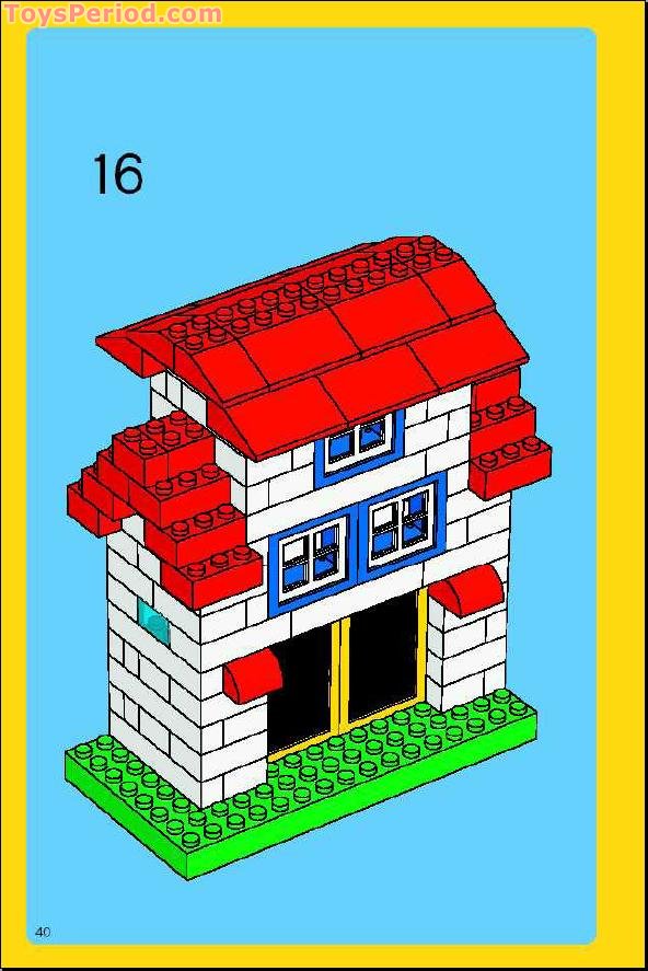 LEGO 5482 Ultimate House Building Set Instructions and Parts List