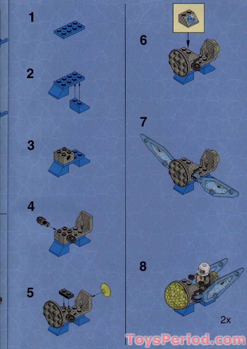 LEGO 6969 Celestial Stinger Instructions and Parts List