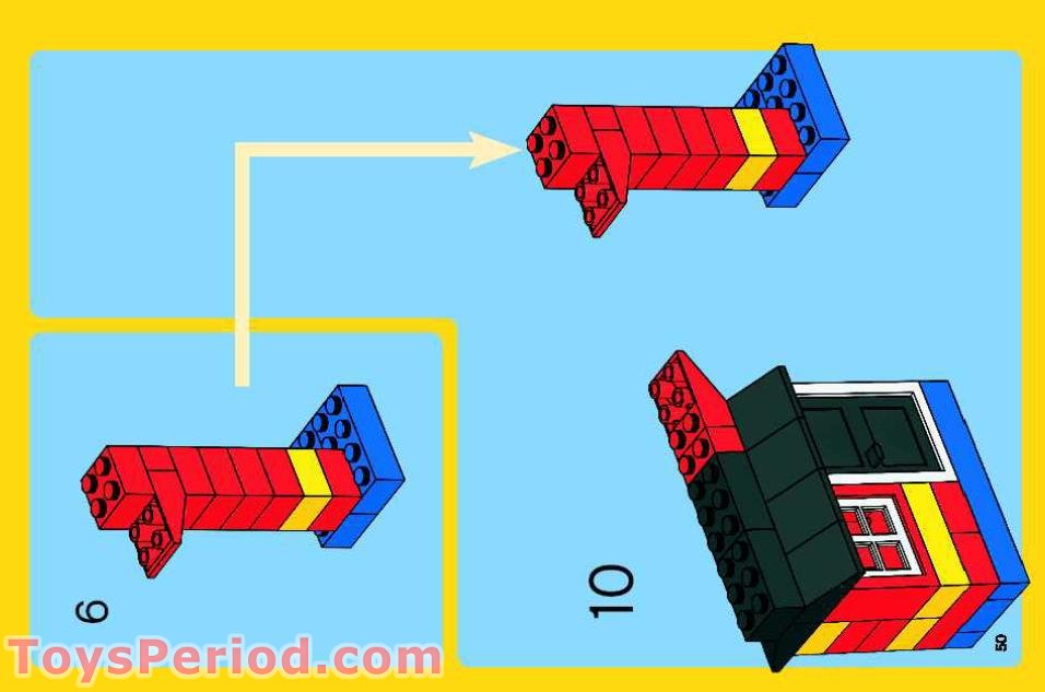 LEGO 6164 LEGO Rescue Building Set Instructions and Parts List