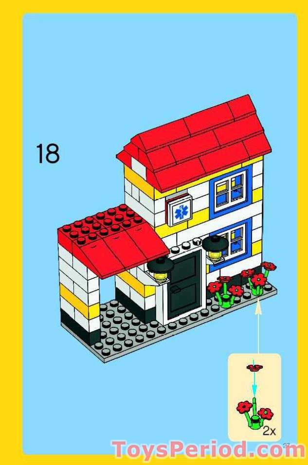 LEGO 6164 LEGO Rescue Building Set Instructions and Parts List