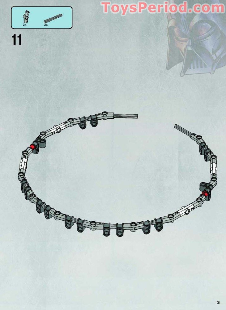 LEGO 7661 Jedi Starfighter with Hyperdrive Booster Ring Instructions ...