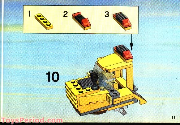 LEGO 7243 Construction Site Instructions and Parts List