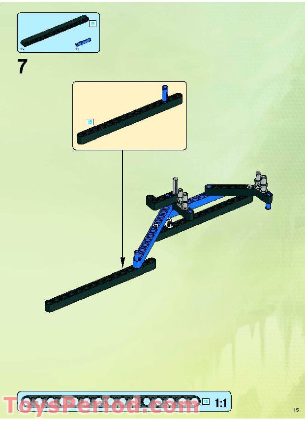 LEGO 8942-1 Jetrax T6 Instructions and Parts List