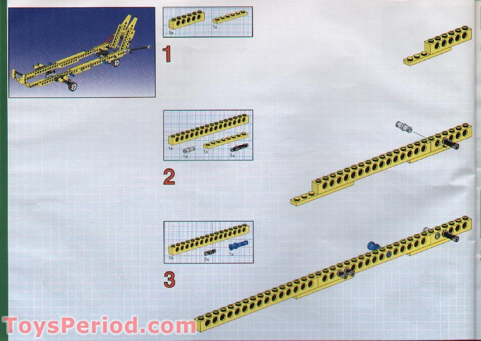 LEGO 8277 Giant Model Set Instructions and Parts List