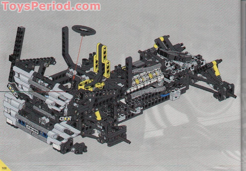 LEGO 8458 Silver Champion Racer Set Parts Inventory and Instructions ...