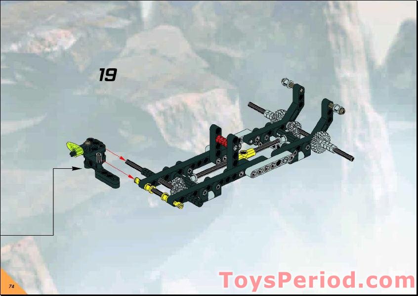 LEGO 8472 Street 'n' Mud Racer Instructions and Parts List