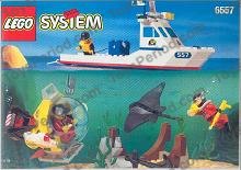 LEGO 6557 Treasure Hunters Instructions and Parts List