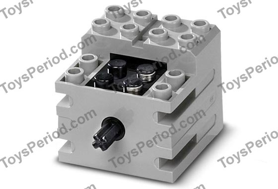 LEGO 5225 9v Motor with Gear Reduction Set Parts List