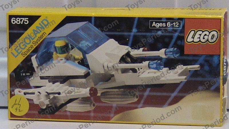 LEGO 6875 Hovercraft Instructions and Parts List