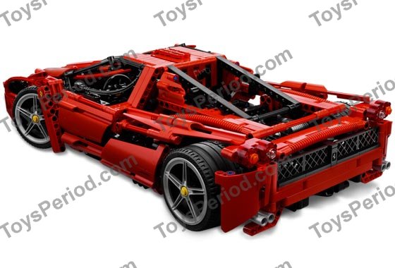 LEGO 8653 Enzo Ferrari 1:10 Instructions and Parts List
