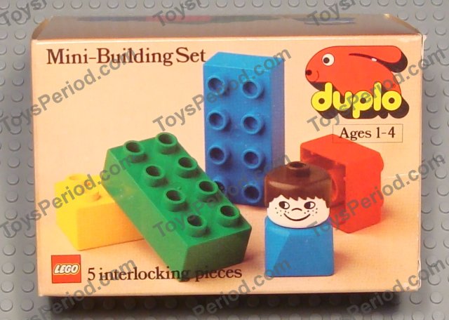 LEGO 1600 Mini-Building Set Parts List