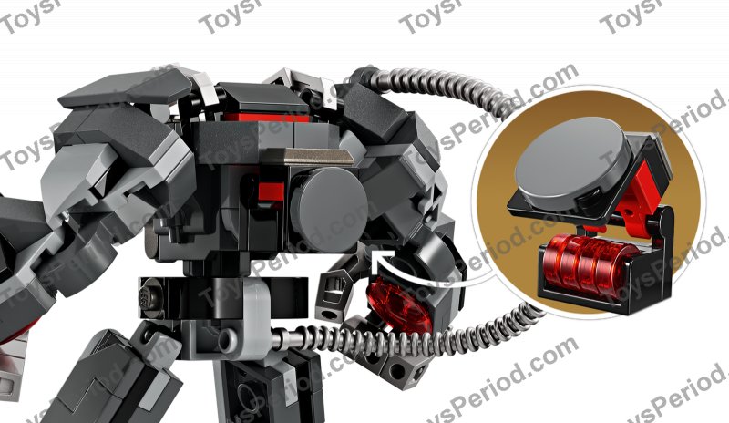 LEGO 76277 War Machine Mech Armor Set Parts List