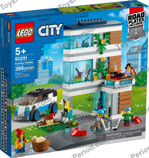 LEGO 60291 Family House Set Parts List