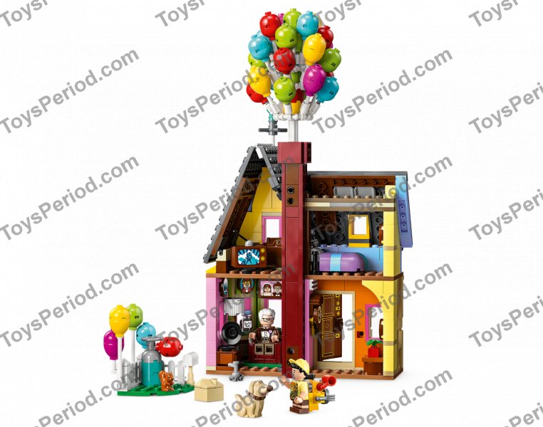 LEGO 43217 'Up' House Set Parts List