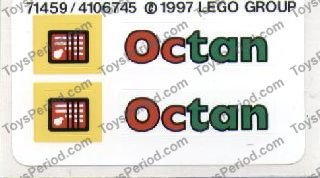 LEGO Sets with Part 2129stk01 Sticker Sheet for Set 2129 - (71459/4106745)