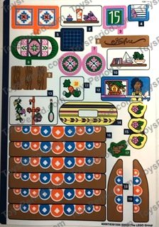 LEGO Sets with Part 41702stk01 Sticker Sheet for Set 41702 - (80097/ ...