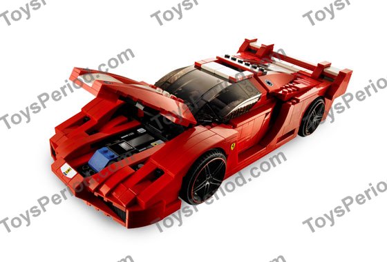 LEGO 8156 Ferrari FXX 1:17 Instructions and Parts List