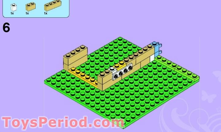 LEGO 3189 Heartlake Stables Instructions and Parts List