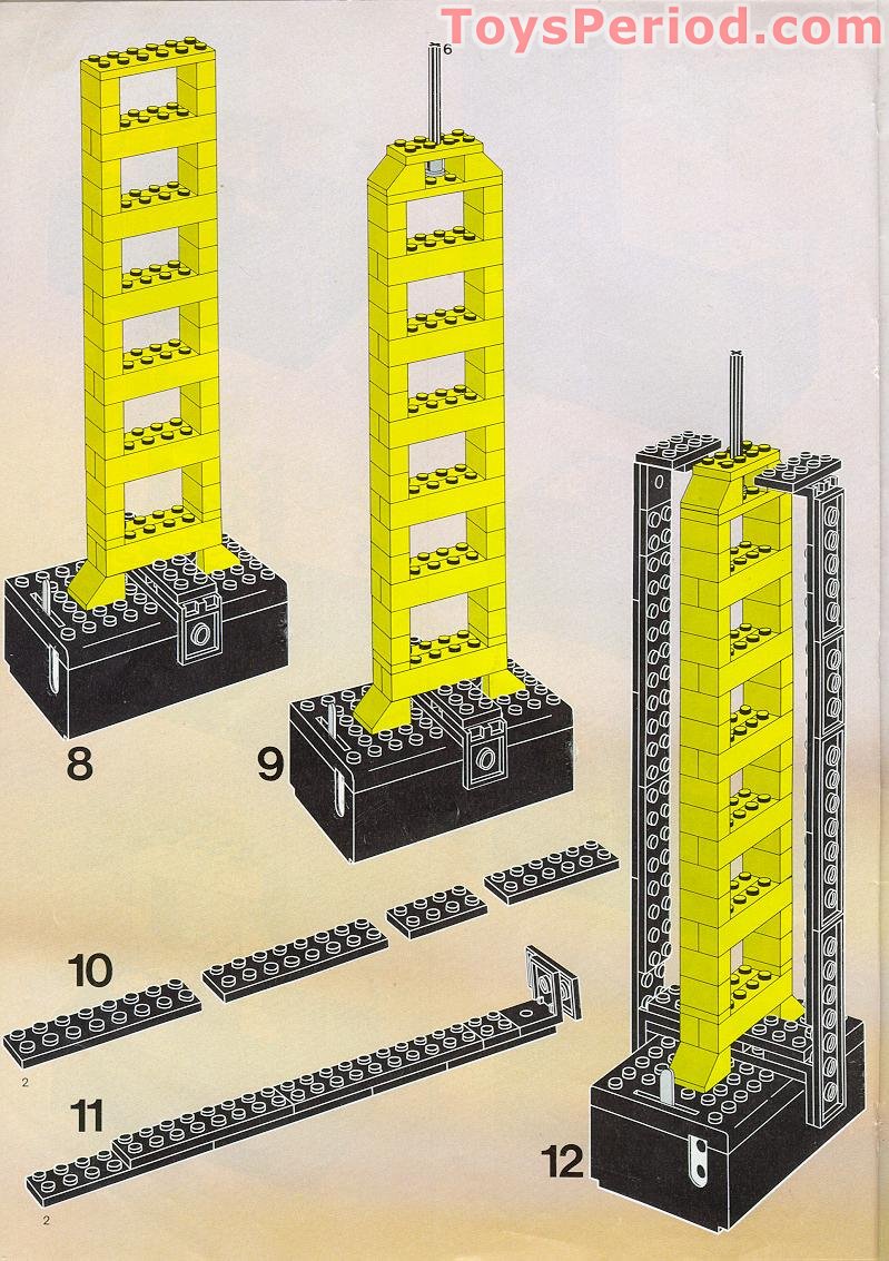 LEGO 744 Universal Building Set Instructions and Parts List