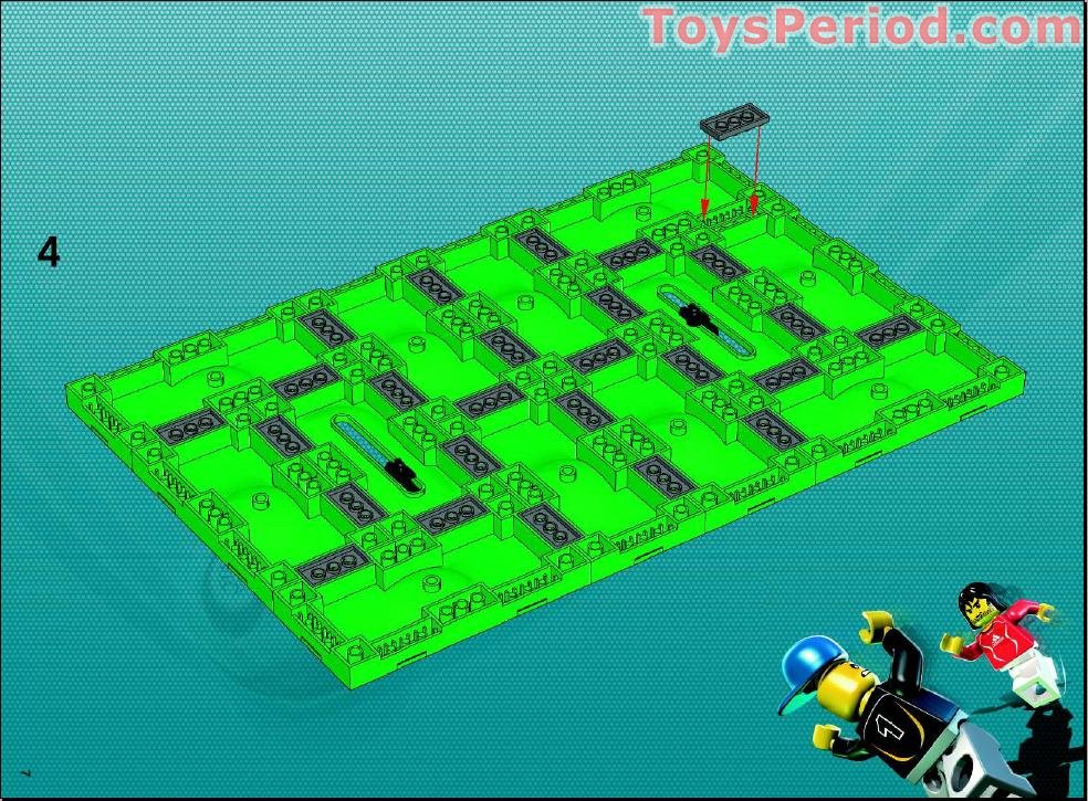 LEGO 3569 Grand Soccer Stadium Instructions and Parts List