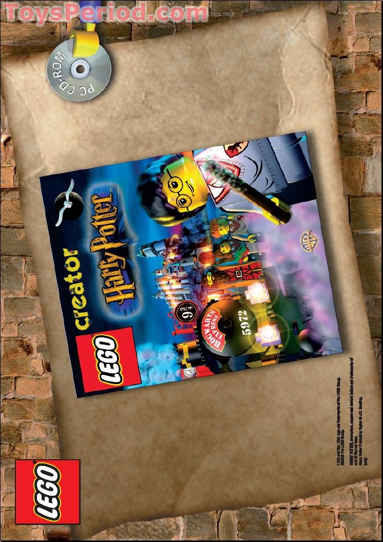 LEGO 4730 Chamber of Secrets Instructions and Parts List