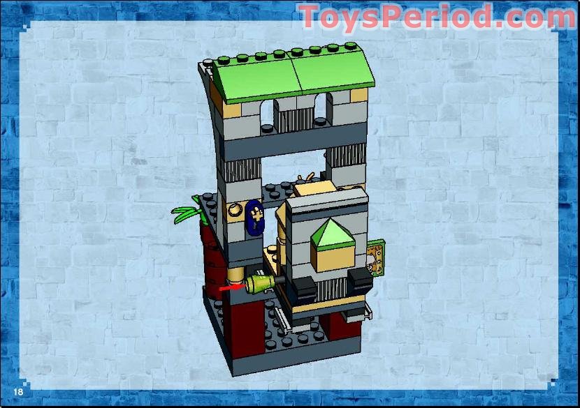 LEGO 4751 Harry and the Marauder's Map Instructions and Parts List